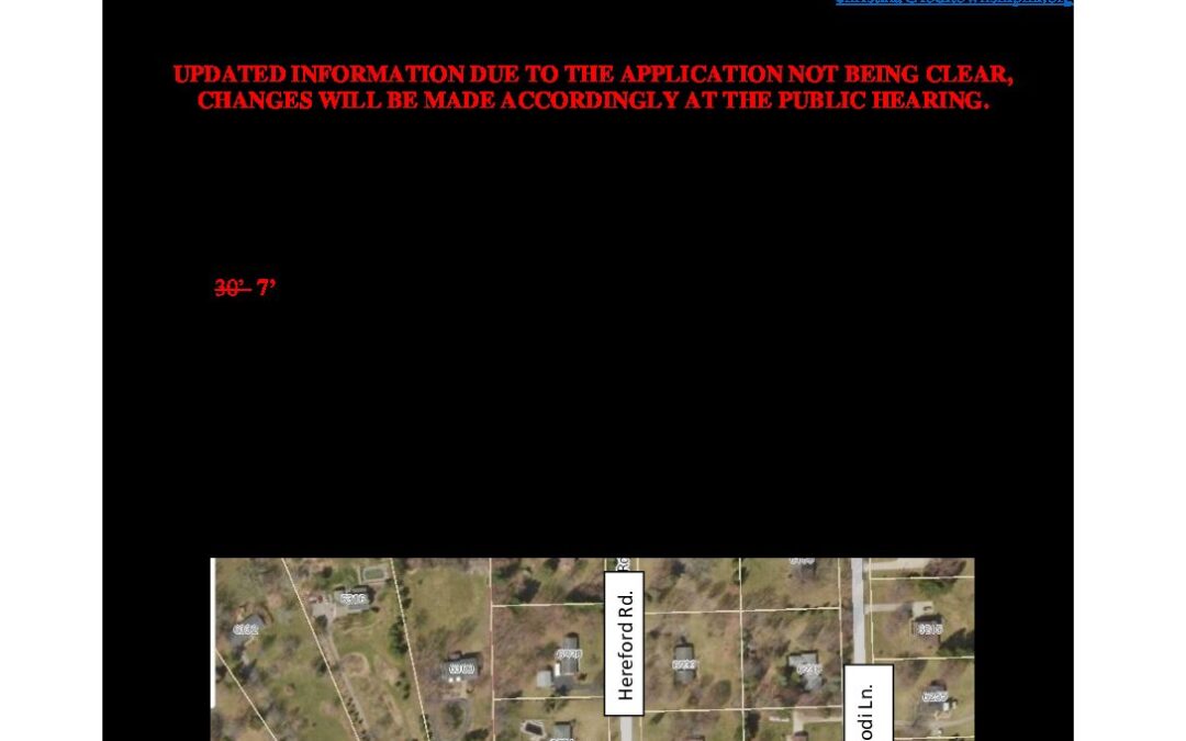 Hannula Neighbor Notice | Lodi Township