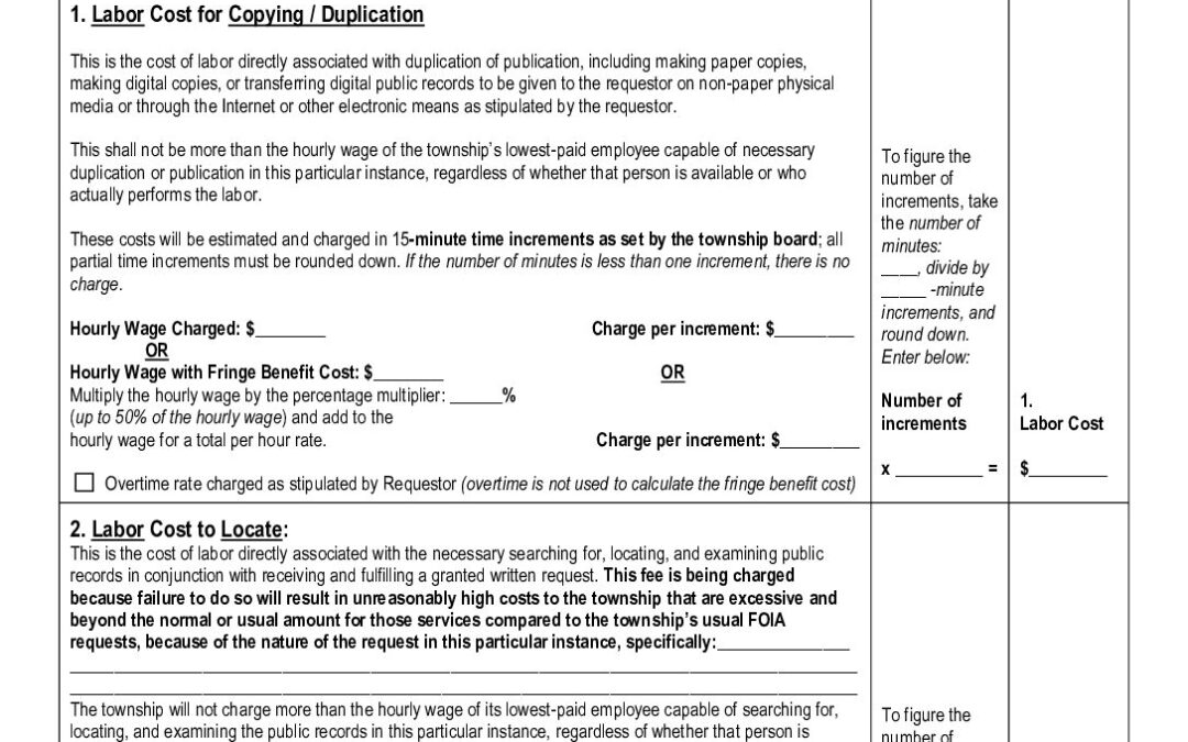 Lodi foia_cost_worksheet_2023 | Lodi Township