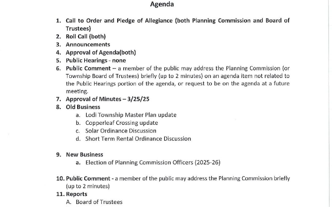 4.22.2025PC | Lodi Township